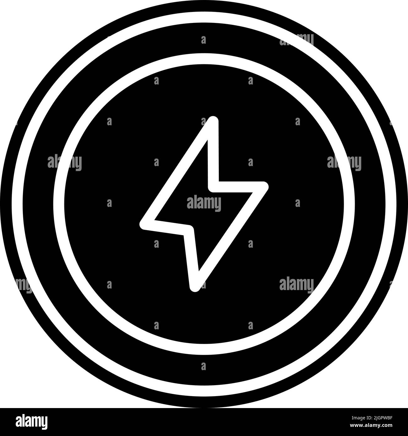 User interface thunder icon Stock Vector Image & Art - Alamy
