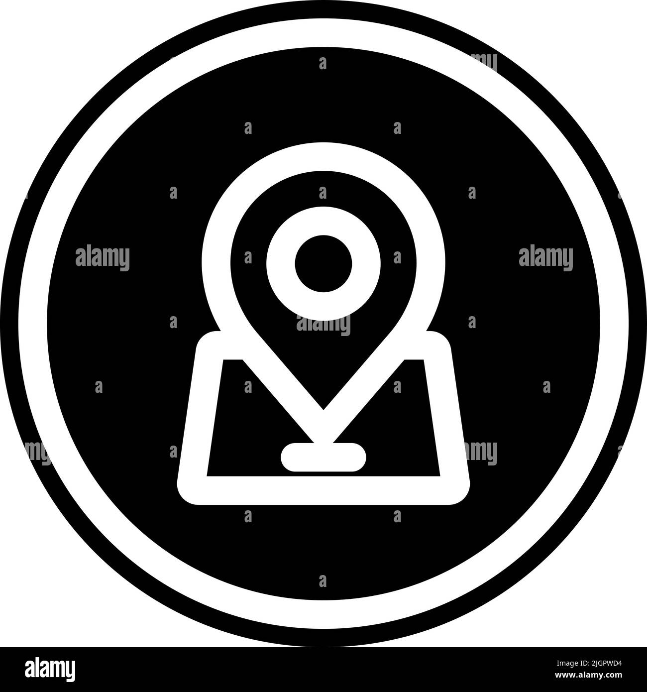 User interface pin icon Stock Vector Image & Art - Alamy