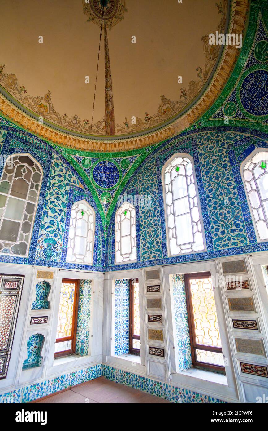 Privy Chamber of Sultan Ahmed 1, Topkapi Harem, Topkapi Palace ...