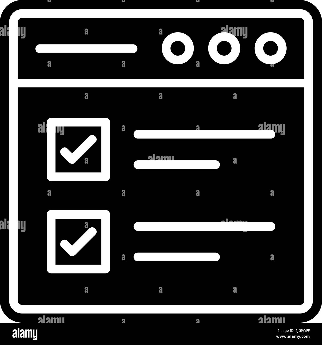 User interface web browser icon Stock Vector Image & Art - Alamy