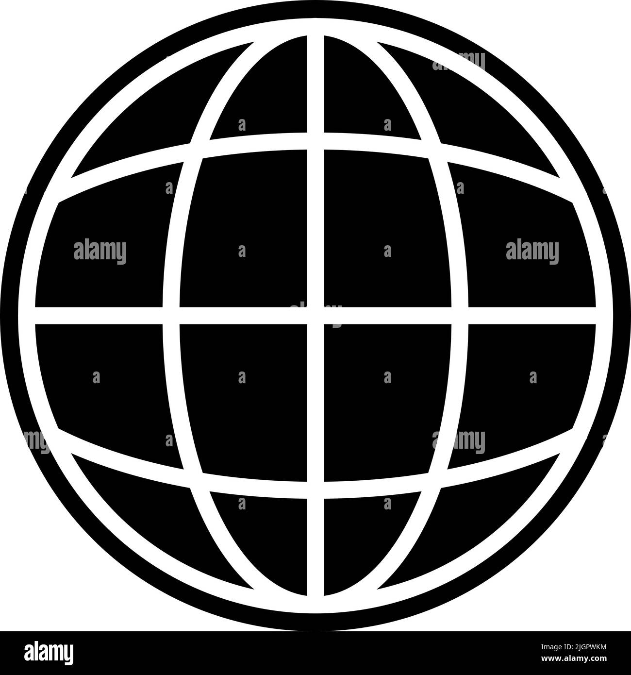 User interface globe grid icon Stock Vector Image & Art - Alamy
