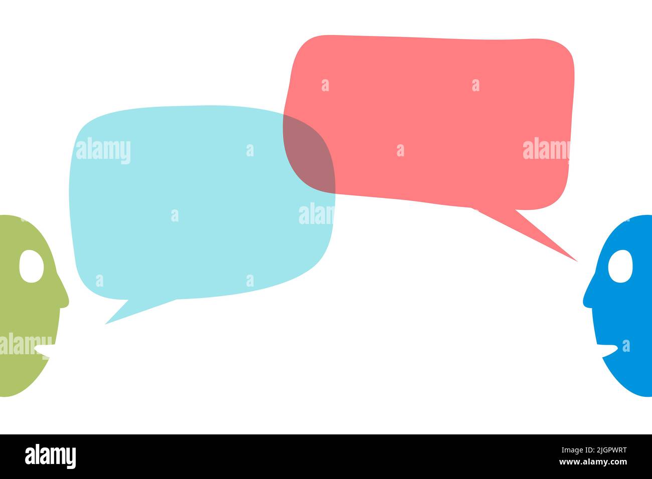 Two talking conversation discussion hi-res stock photography and images ...