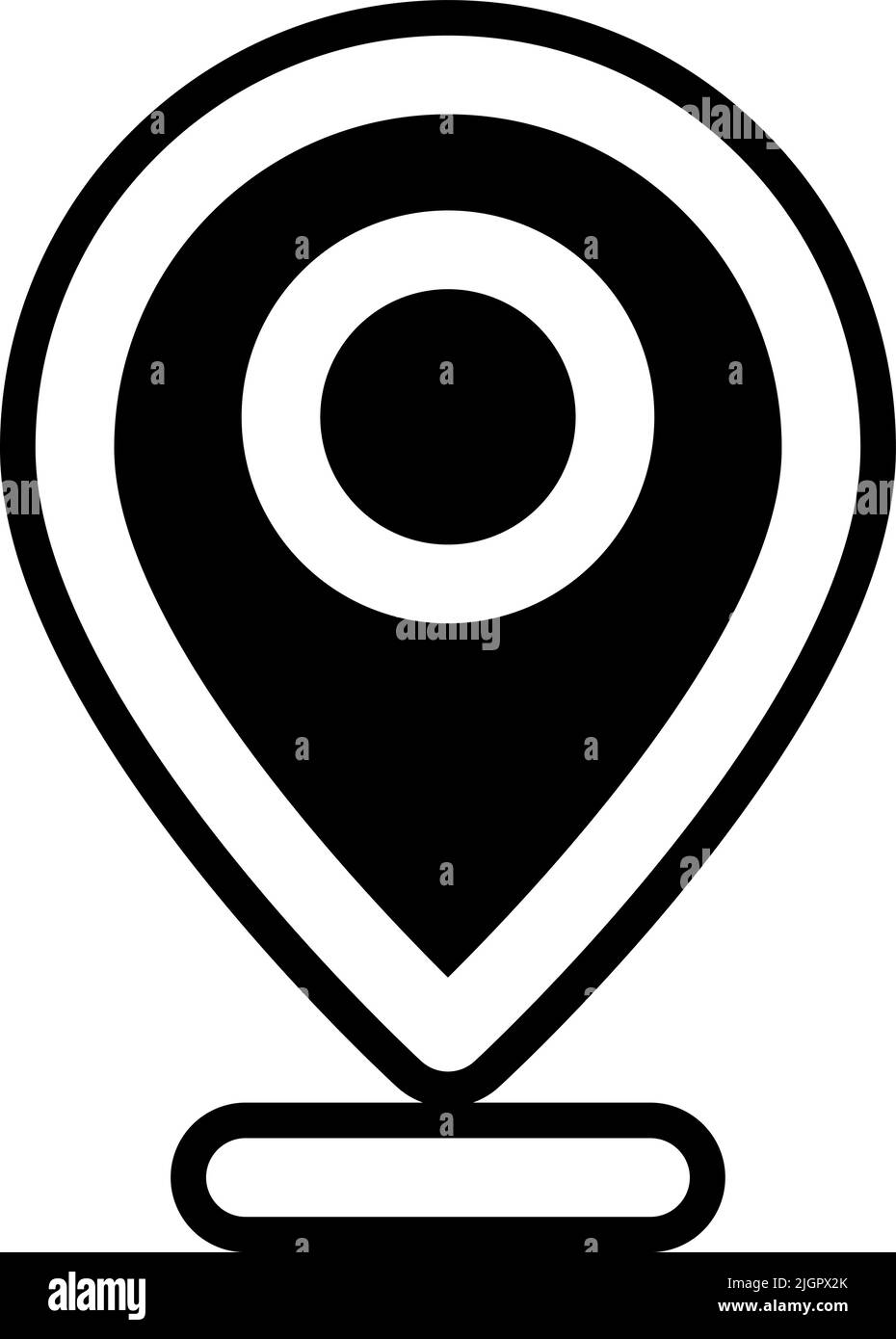 User interface location icon Stock Vector Image & Art - Alamy