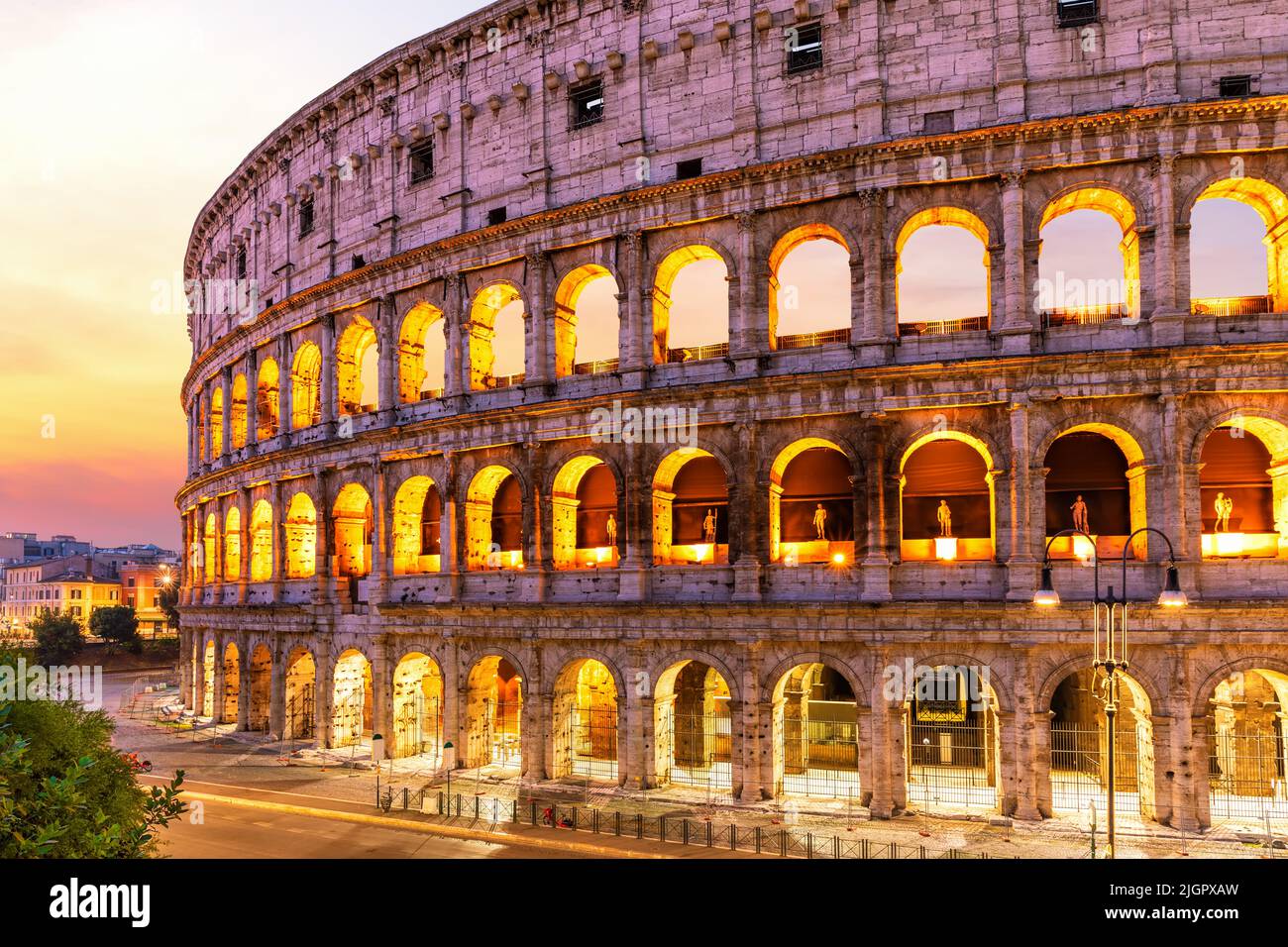 Side view of the coliseum hi-res stock photography and images - Alamy