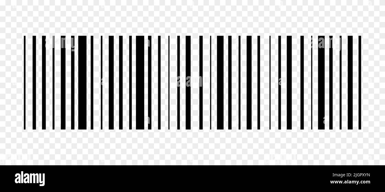 Realistic barcode. Barcode icon. Vector illustration isolated on ...