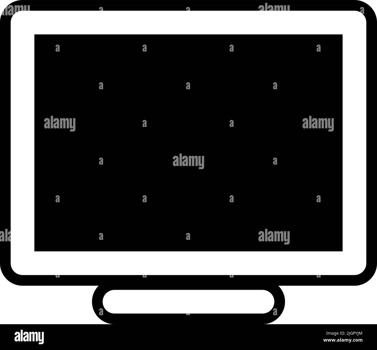 User interface monitor icon Stock Vector Image & Art - Alamy