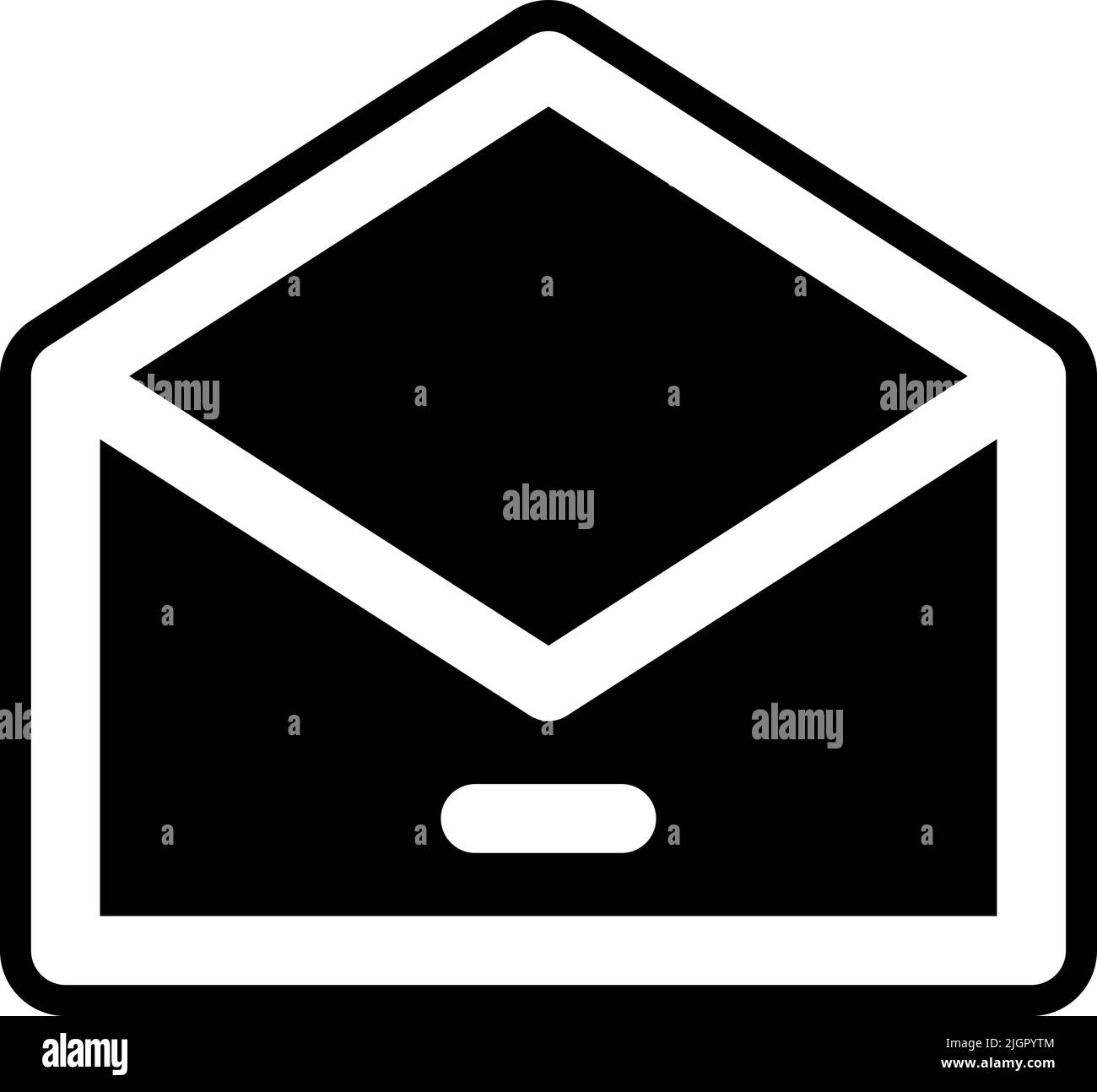 User interface open email icon Stock Vector Image & Art - Alamy