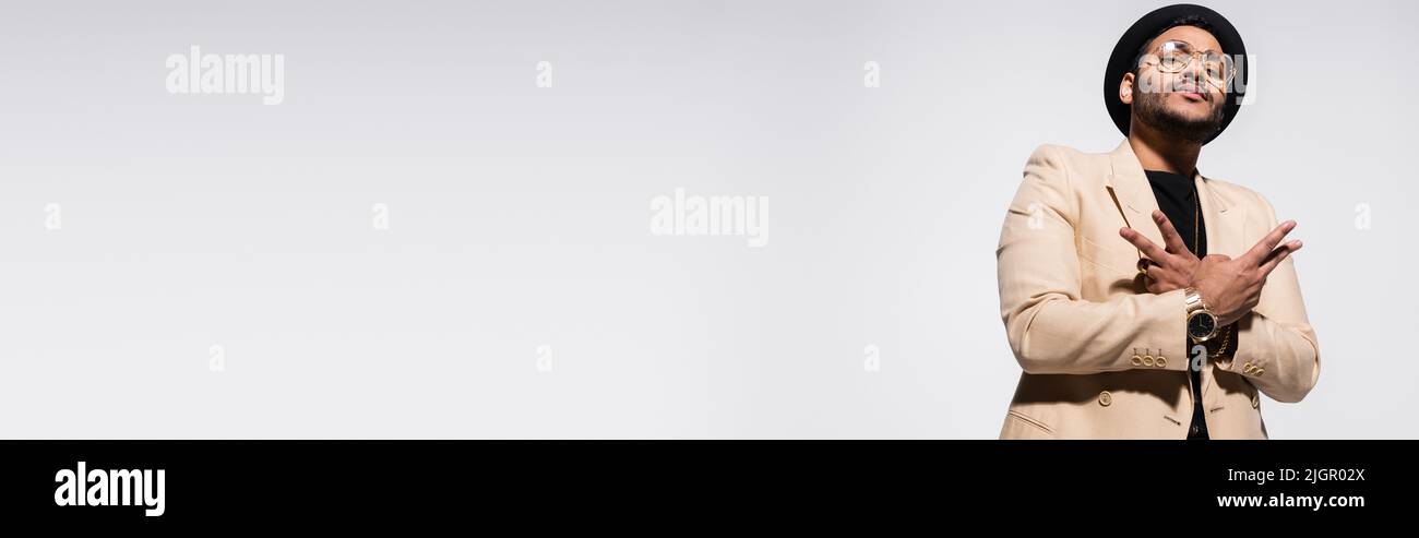 Low angle view of performer hi-res stock photography and images - Alamy