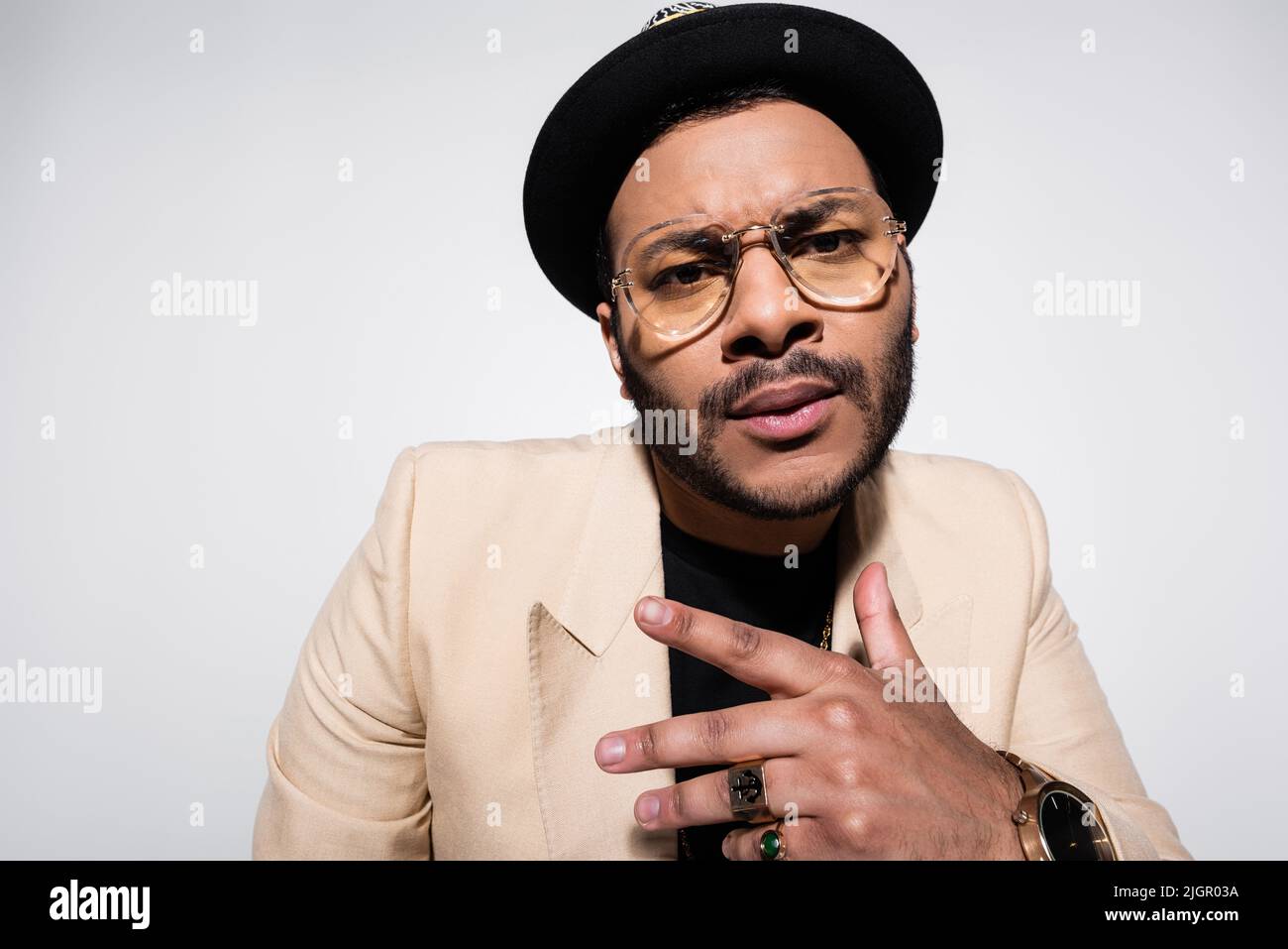 Rap fingers hi-res stock photography and images - Alamy