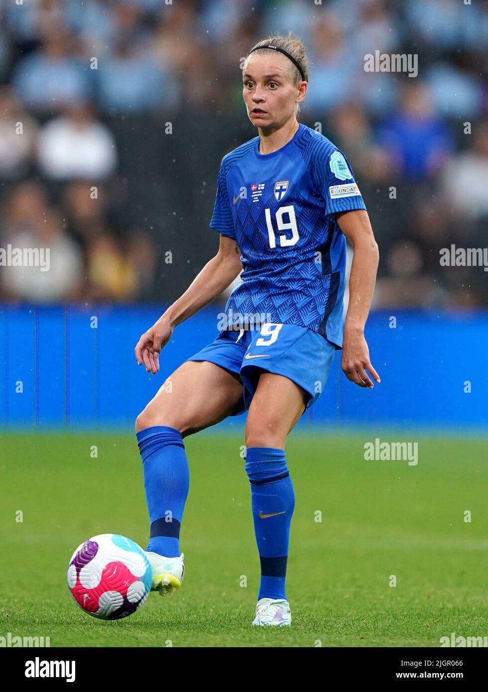 Finland’s Essi Sainio in action during the UEFA Women's Euro 2022 Group ...