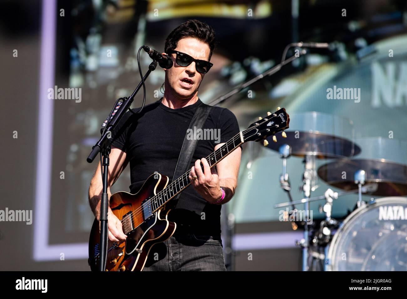 London, UK - July 9th, 2022: Kelly Jones from Stereophonics performing ...