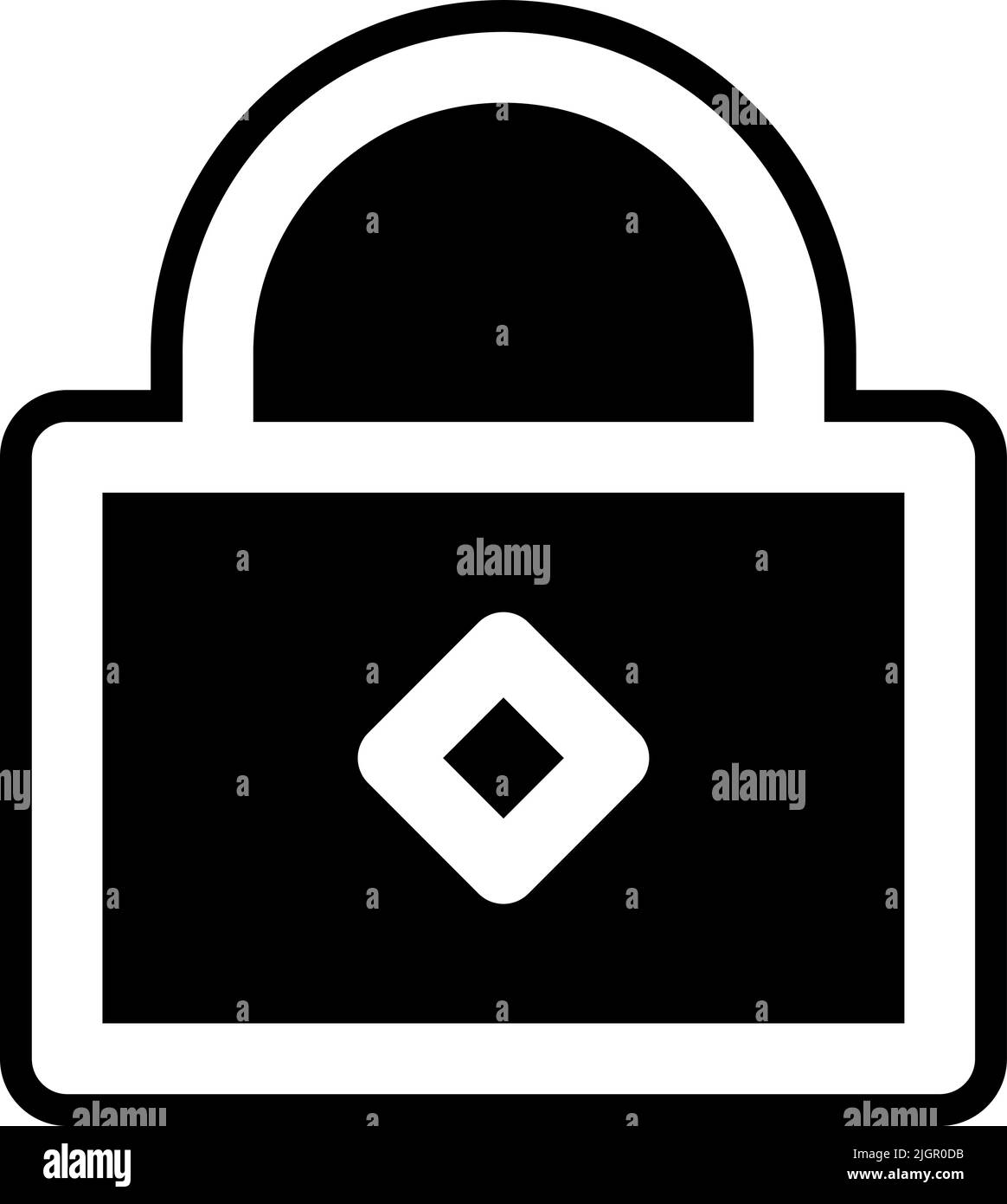 User interface lock icon Stock Vector Image & Art - Alamy
