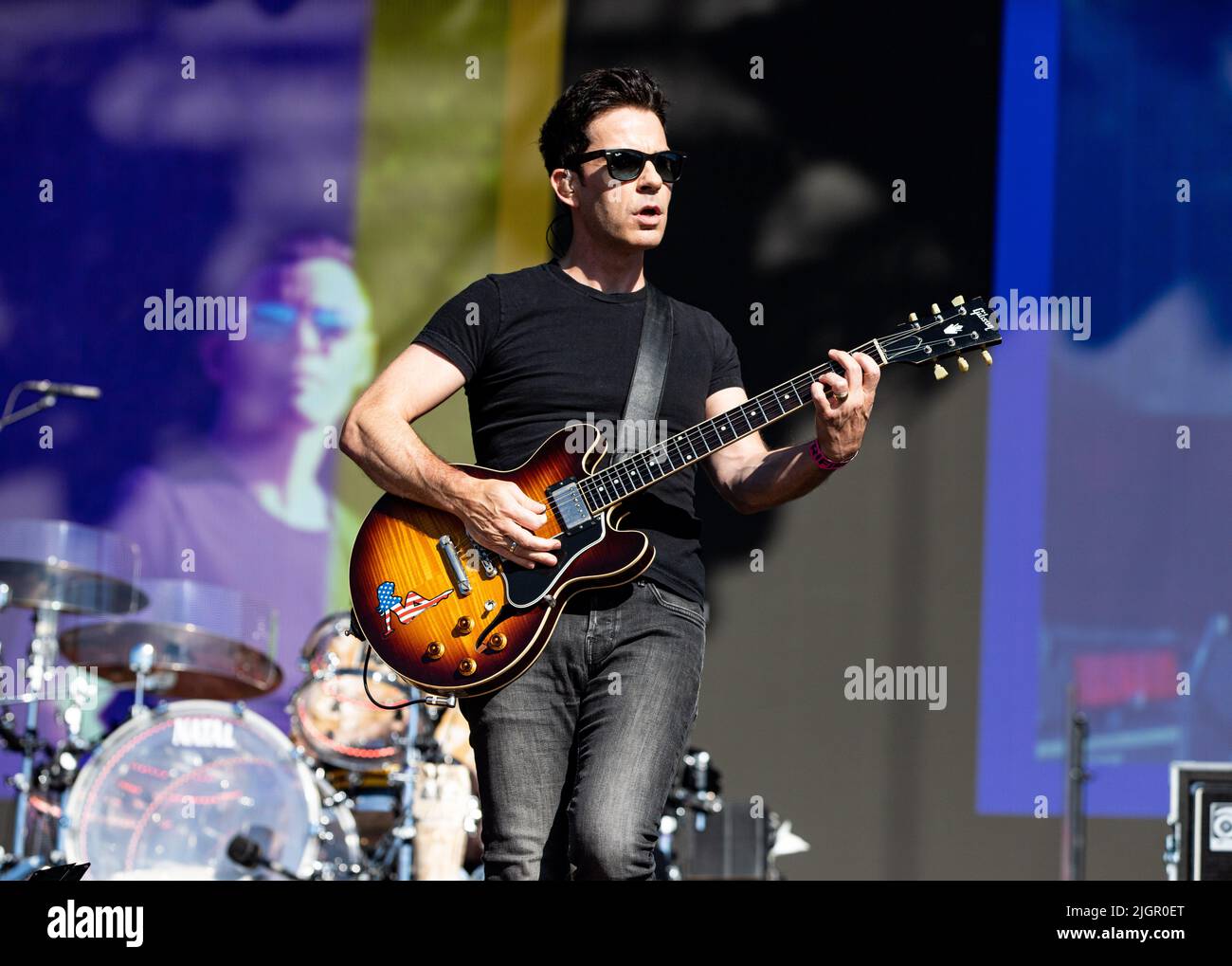 London, UK - July 9th, 2022: Kelly Jones from Stereophonics performing ...