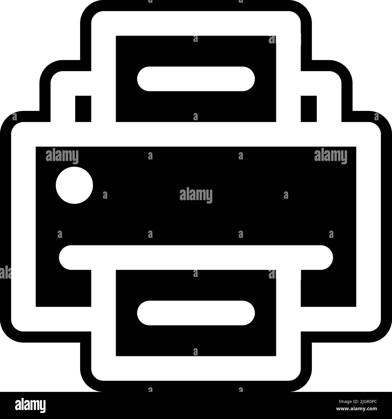 User interface print icon Stock Vector Image & Art - Alamy