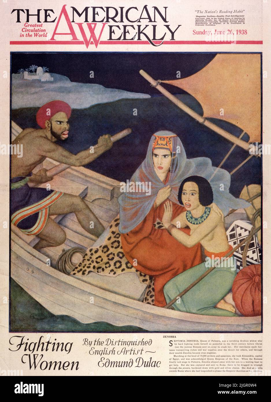 "Zenobia"published on June 26, 1938 in the American Weekly Sunday ...