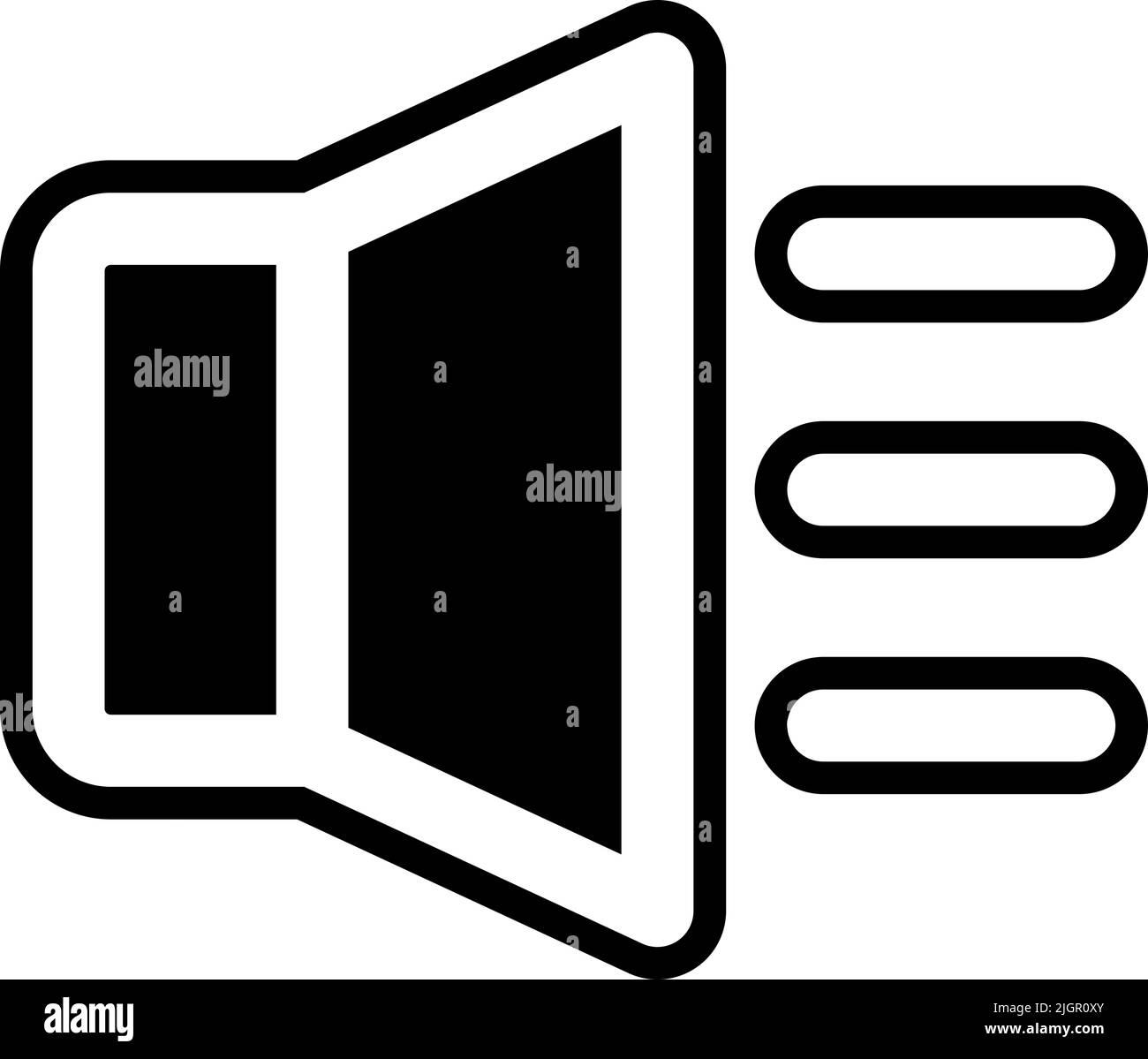 User interface volume icon Stock Vector Image & Art - Alamy