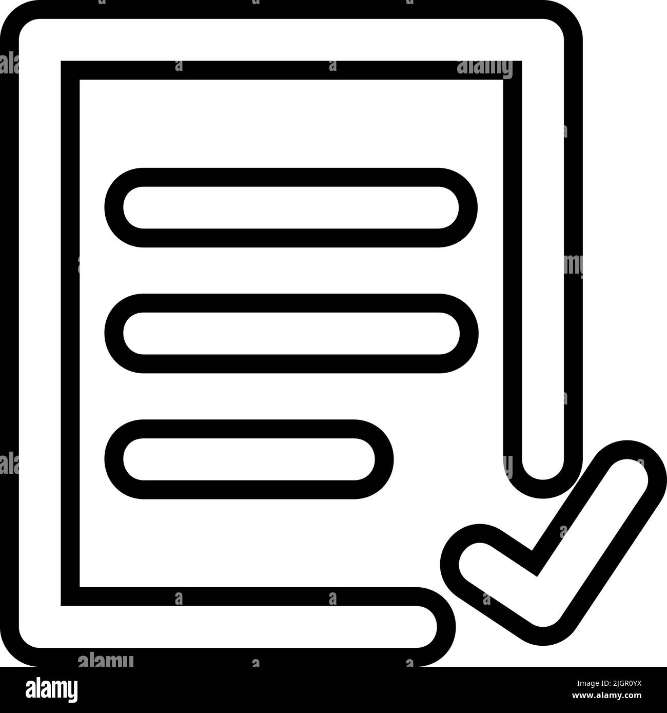 User interface accept icon Stock Vector Image & Art - Alamy