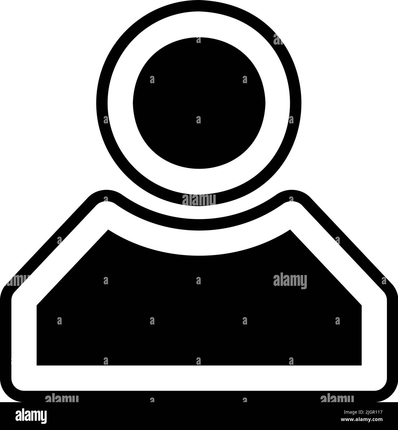 User interface user icon Stock Vector Image & Art - Alamy