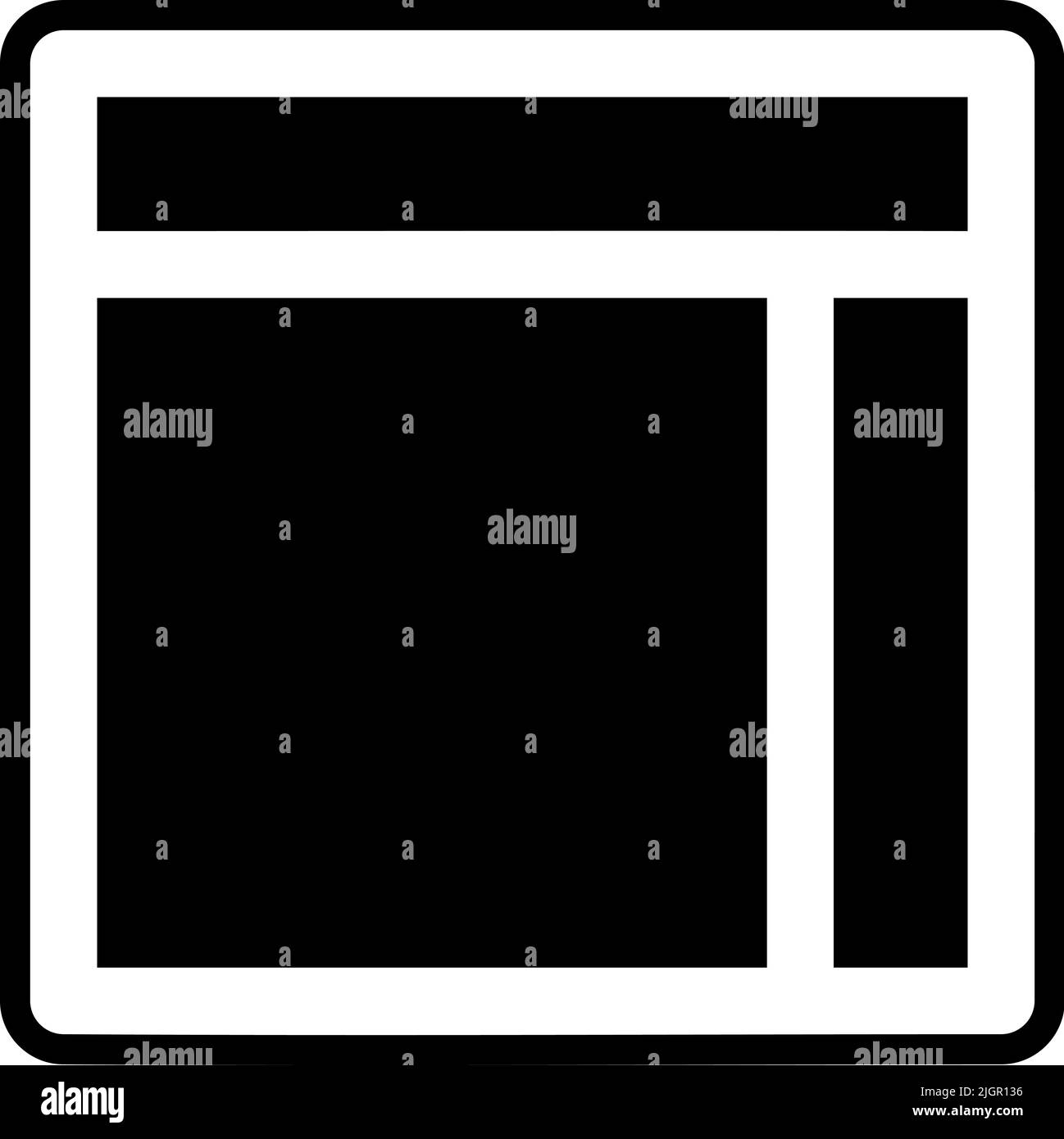 Instructions icon black website button hi-res stock photography and ...