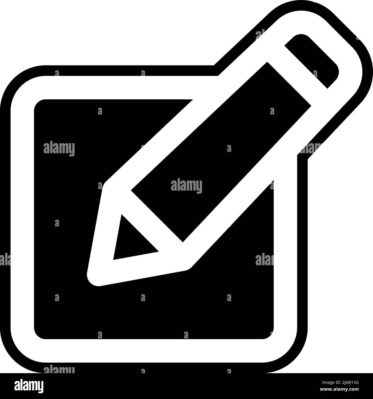 User interface write icon Stock Vector Image & Art - Alamy