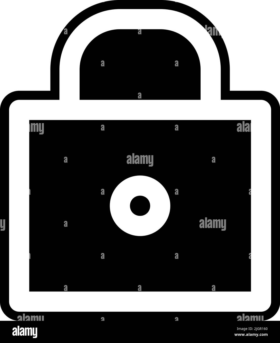 User interface lock icon Stock Vector Image & Art - Alamy