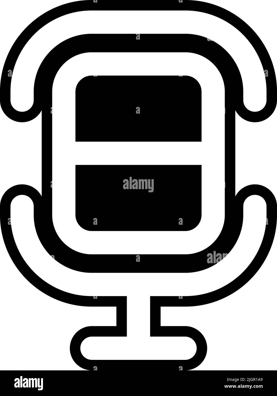 User interface microphone icon Stock Vector Image & Art - Alamy