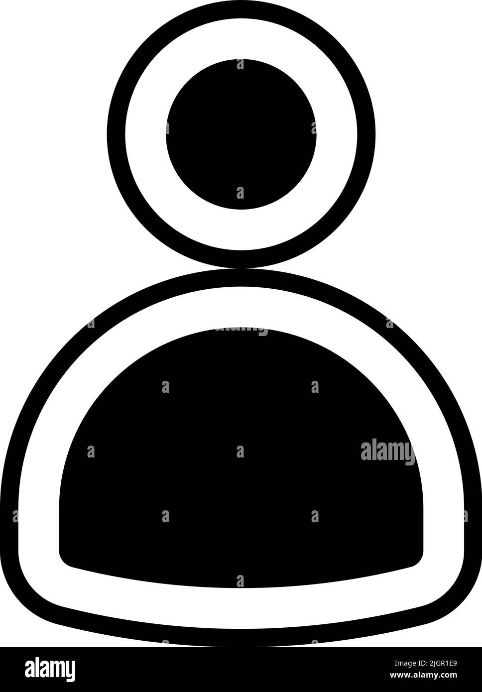 User interface user icon Stock Vector Image & Art - Alamy