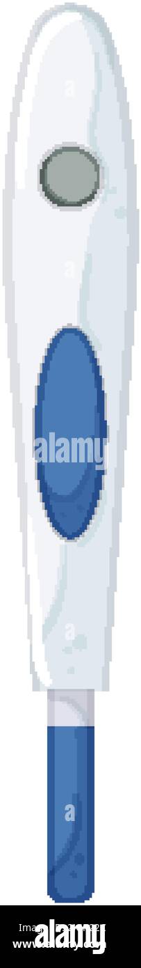 negative pregnant test cartoon vector illustration Stock Vector Image ...