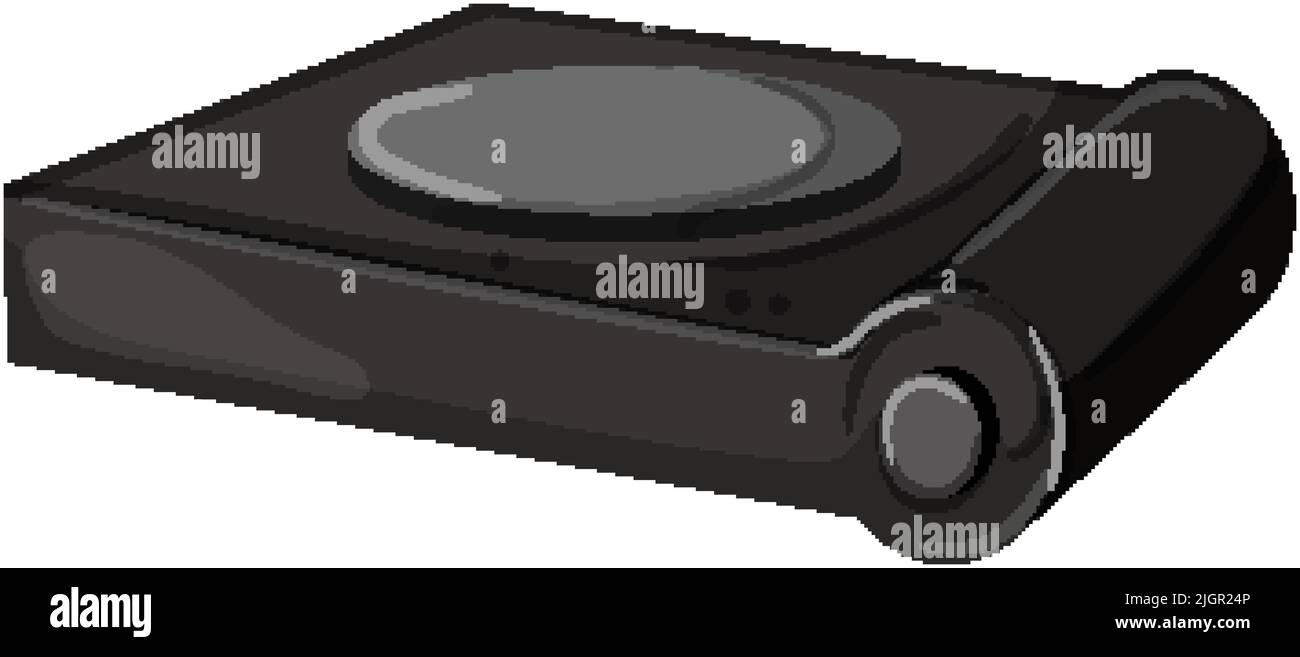 cooking stove camp cartoon vector illustration Stock Vector Image & Art ...