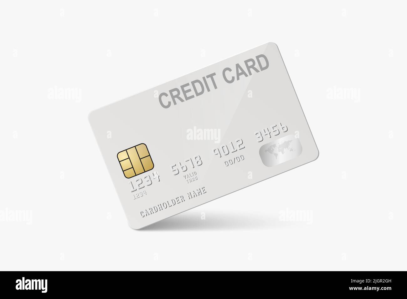Credit Card Template Vector