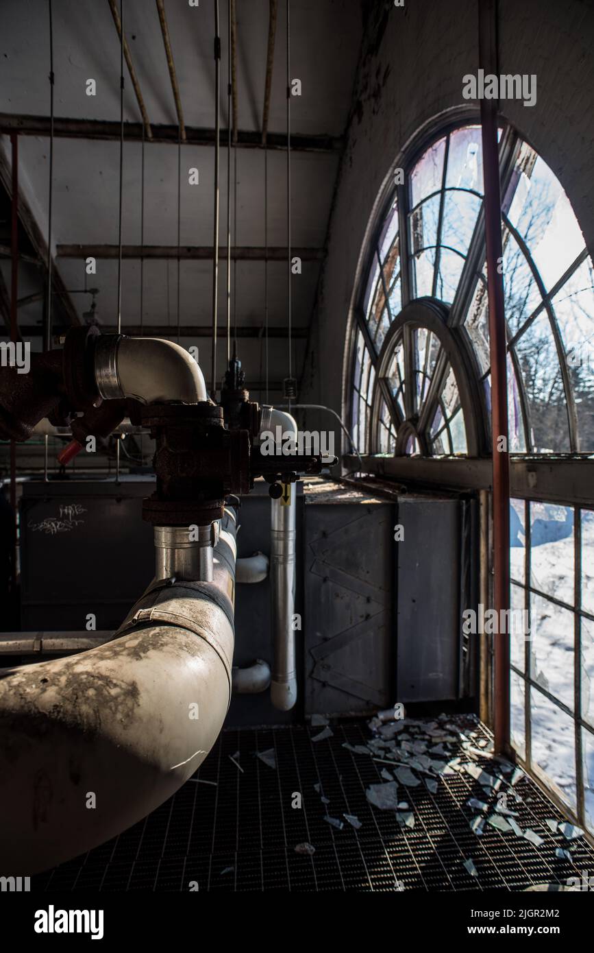 Hudson River Psychiatric Center Stock Photo - Alamy