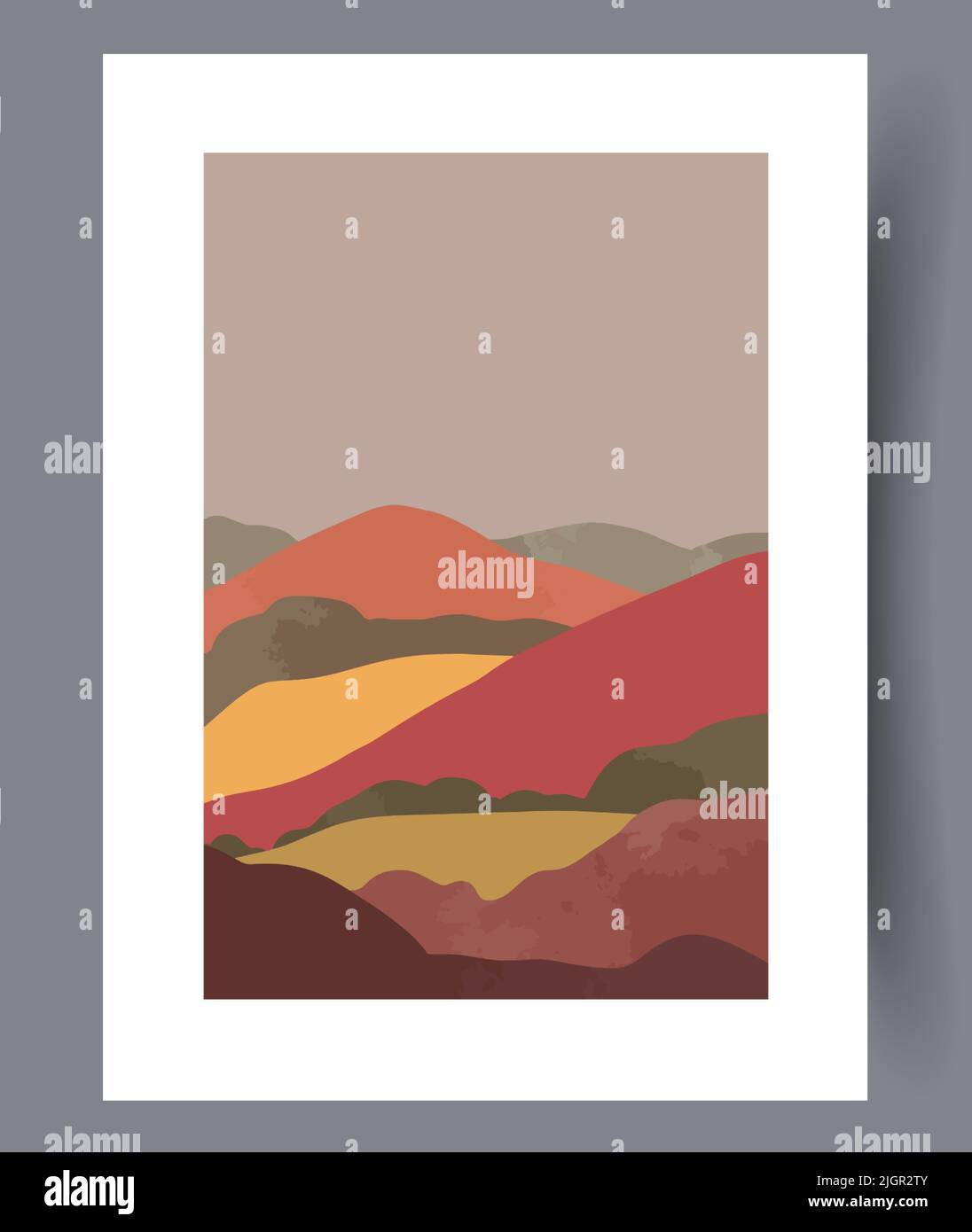 Printable wall art vector poster set vector Stock Vector Image & Art ...