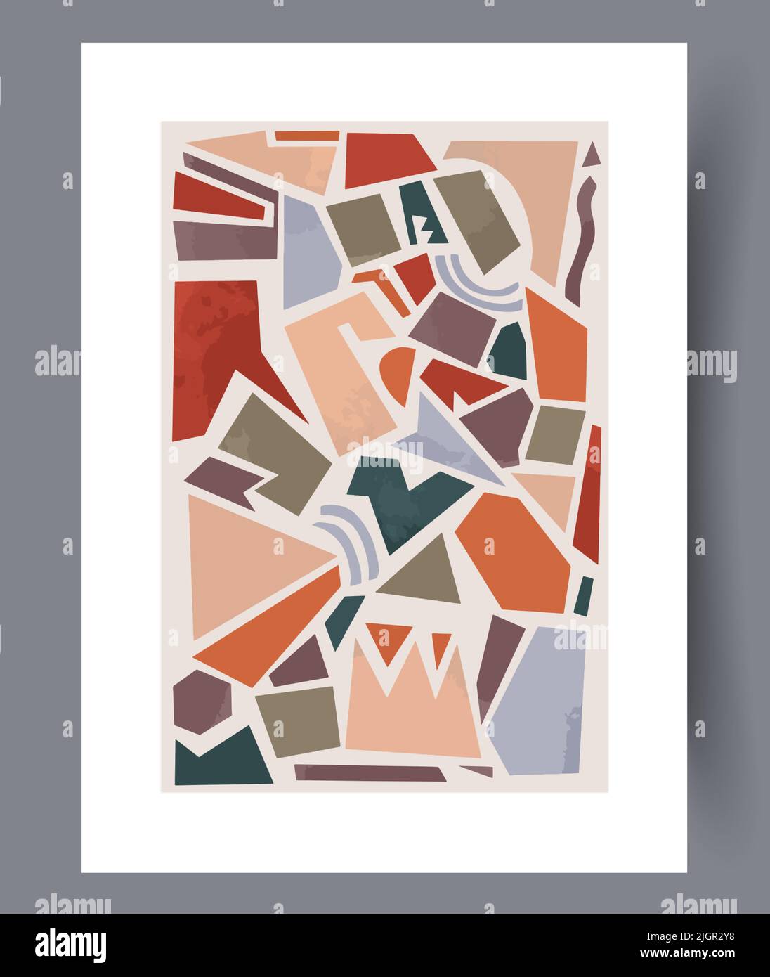 Printable wall art vector poster set vector Stock Vector Image & Art ...