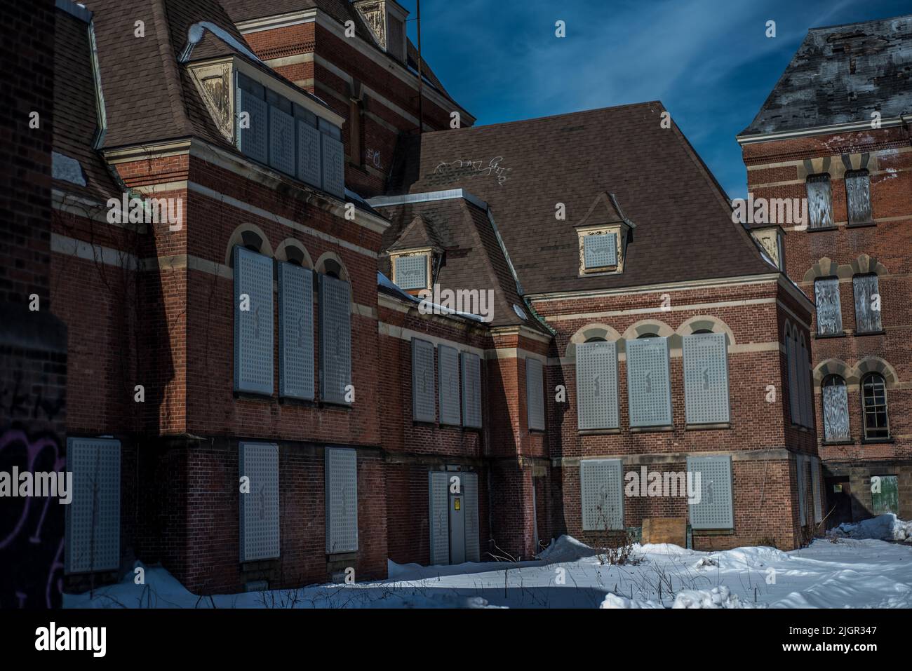 Hudson River Psychiatric Center Stock Photo - Alamy