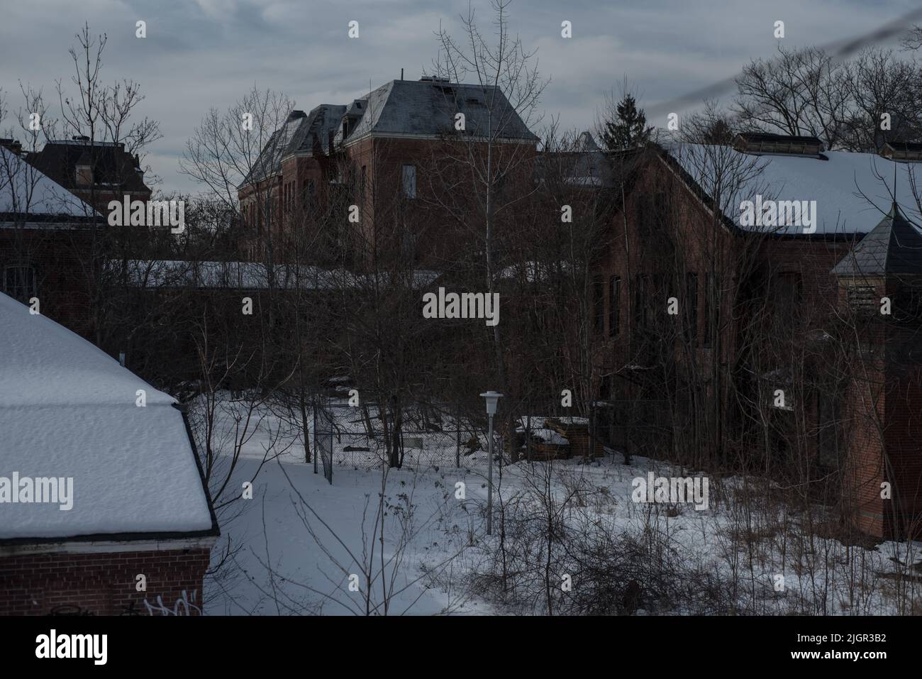 Hudson River Psychiatric Center Stock Photo - Alamy