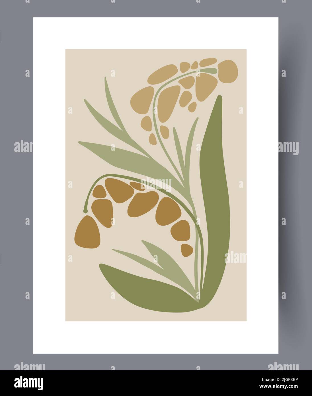 Printable wall art vector poster set vector Stock Vector Image & Art ...