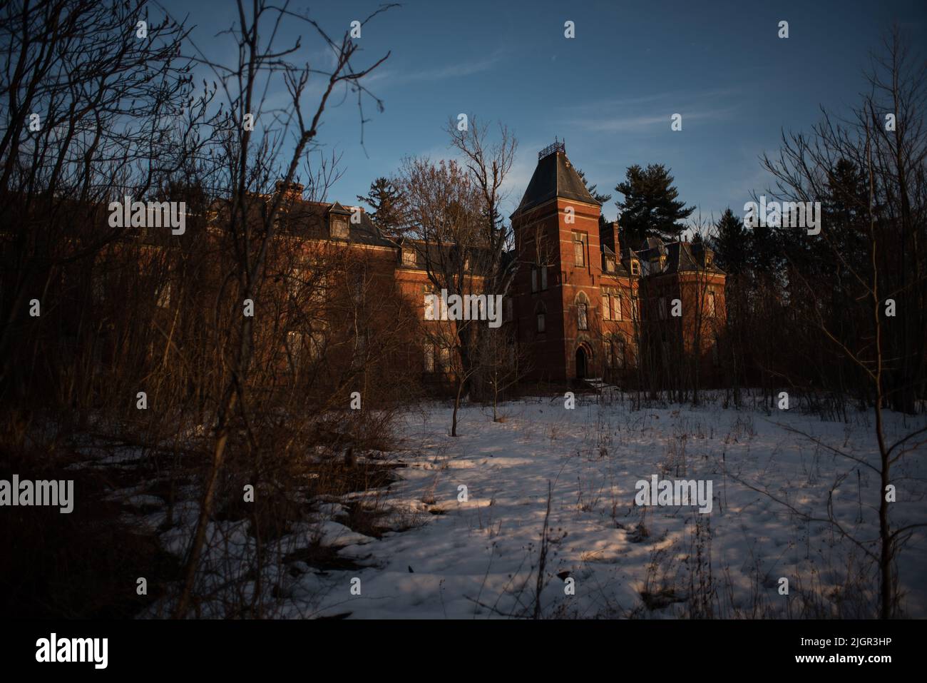 Hudson River Psychiatric Center Stock Photo - Alamy