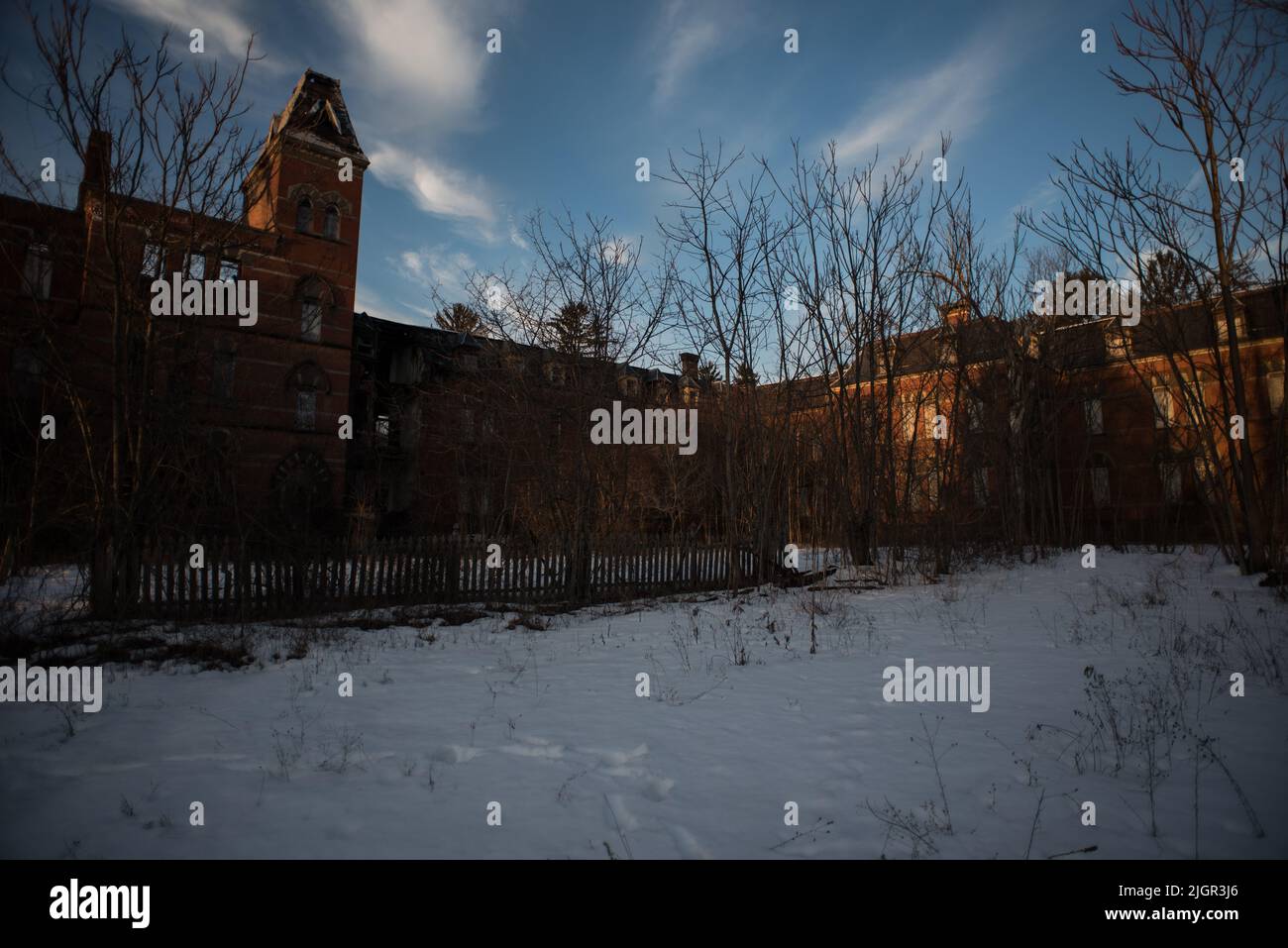 Hudson River Psychiatric Center Stock Photo - Alamy