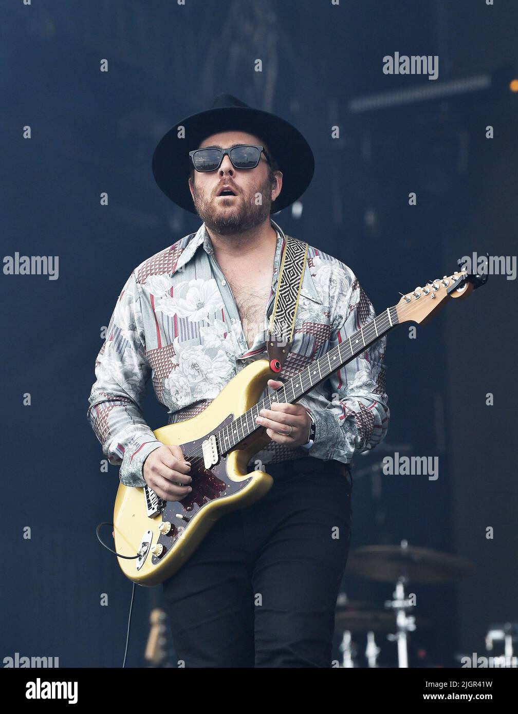 Quebec City, Quebec. July 11, 2022, Cannons - Ryan Clapham performs ...