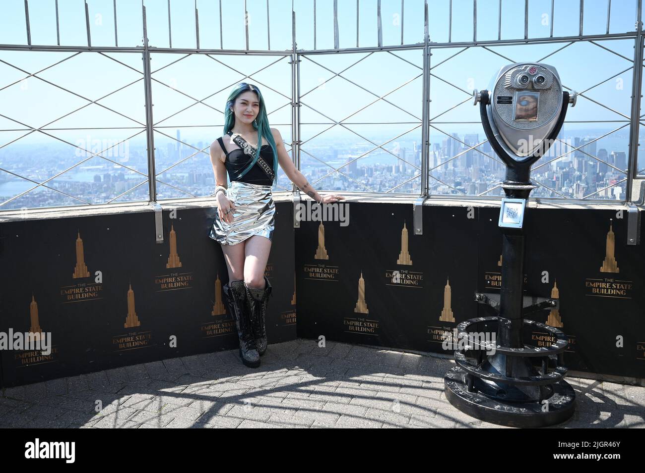 New York, NY, USA, July 12, 2022. K-pop singer AleXa, winner of NBC’s ...