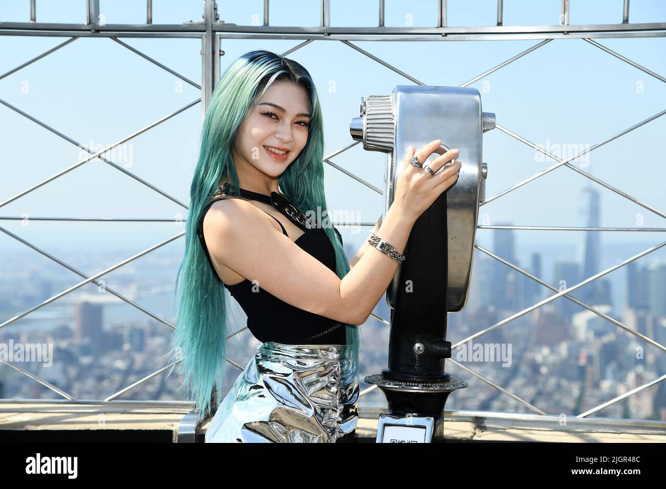 New York, NY, USA, July 12, 2022. K-pop singer AleXa, winner of NBC’s ...