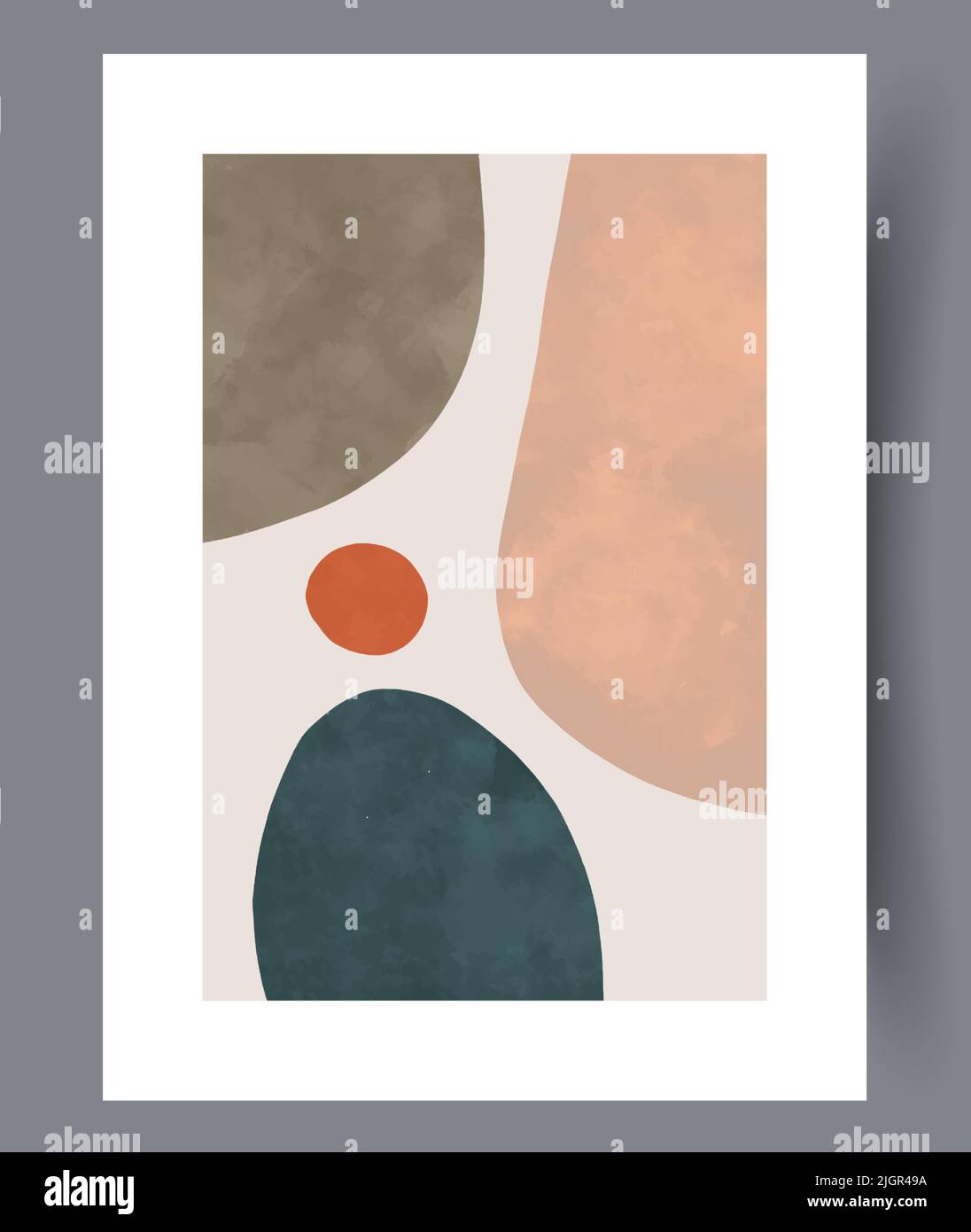 Printable wall art vector poster set vector Stock Vector Image & Art ...