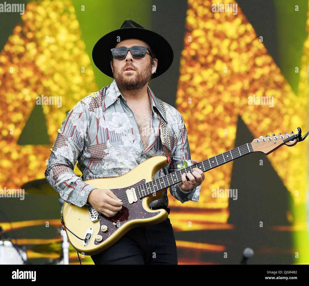 Quebec City, Quebec. July 11, 2022, Cannons - Ryan Clapham performs ...