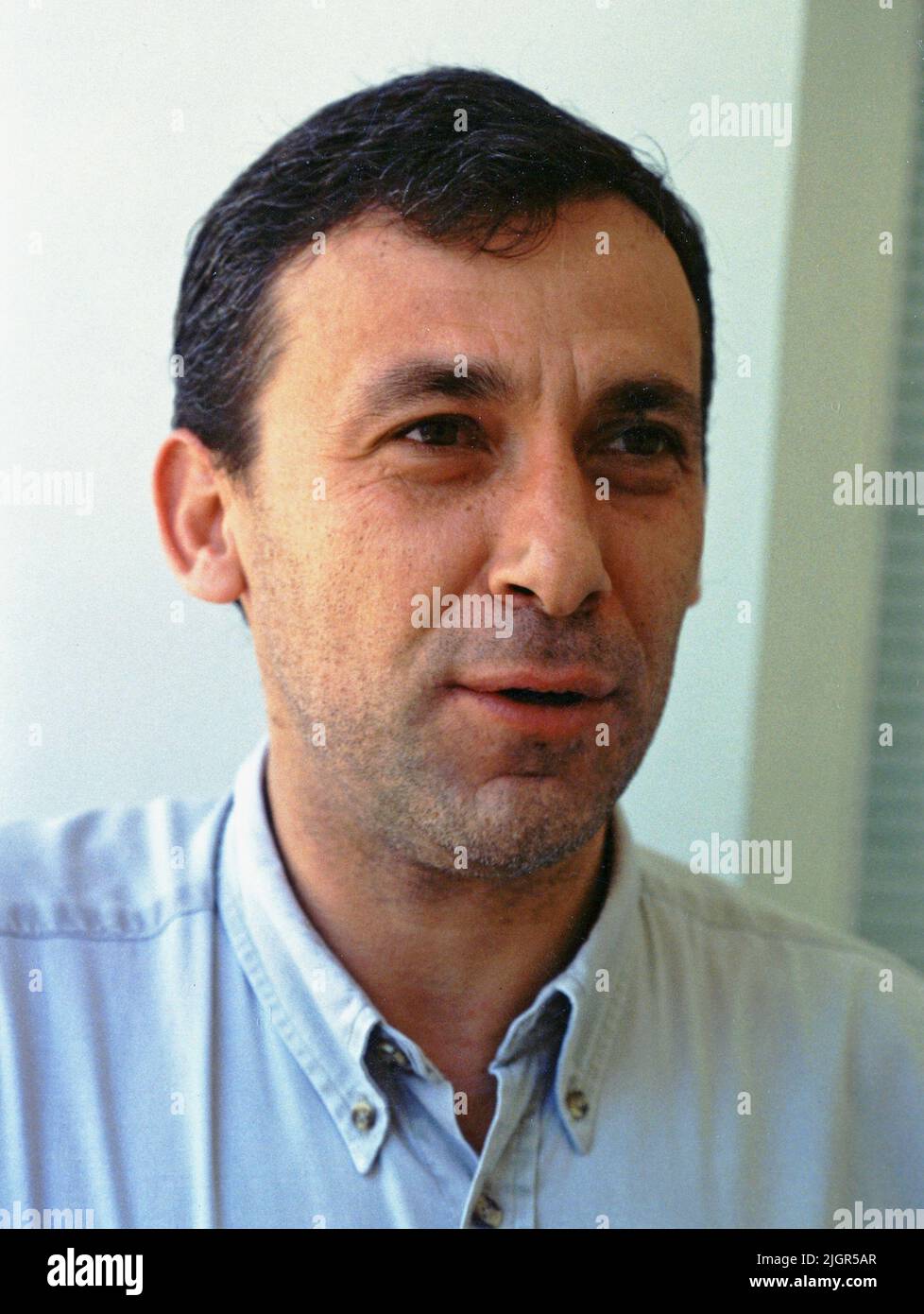 Romanian author, journalist & professor Dan Pavel, approx. 1993 Stock ...