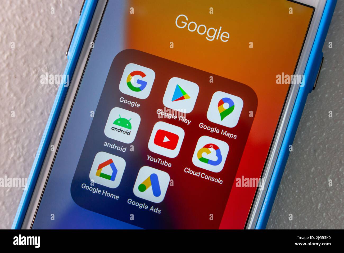 Kumamoto, JAPAN - Feb 7 2022 : Icons of Google and related services ...