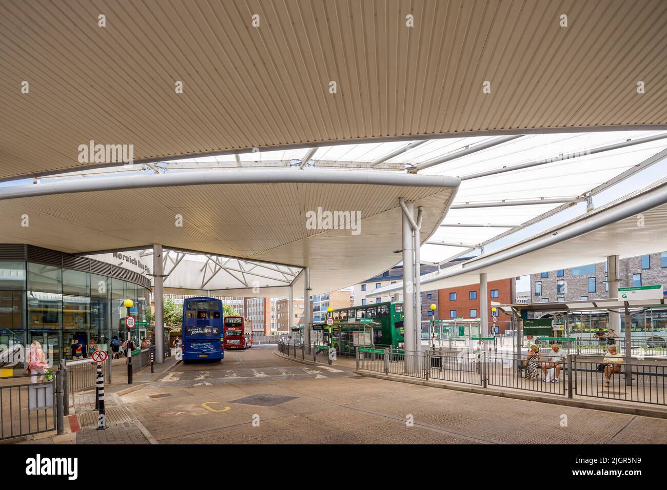 Bus station norwich hi-res stock photography and images - Alamy