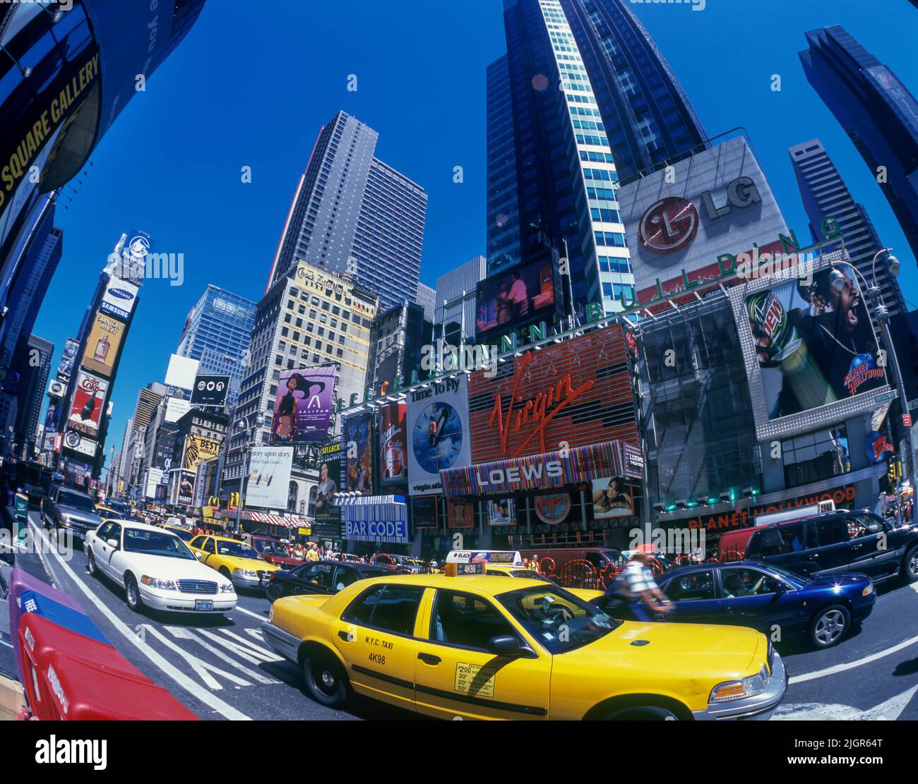 Virgin megastore times square manhattan hi-res stock photography and ...