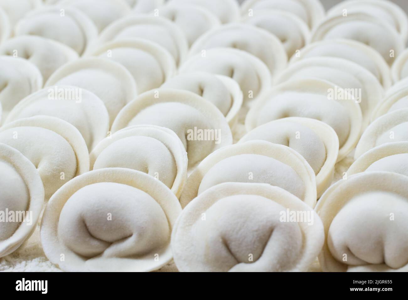 Ravioli top view hi-res stock photography and images - Alamy