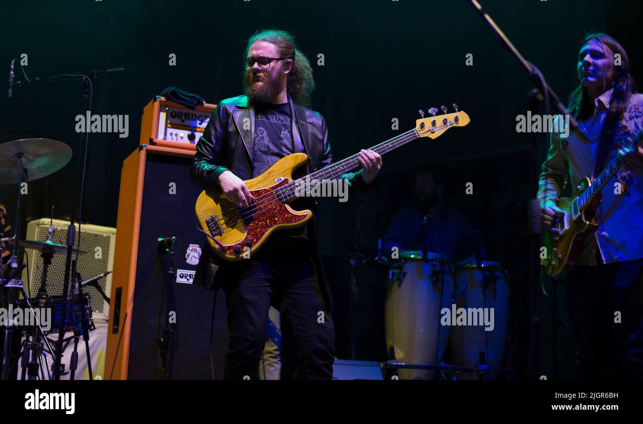 Marcus King live at O2 Apollo Manchester Uk, 29th June 2022 Stock Photo ...