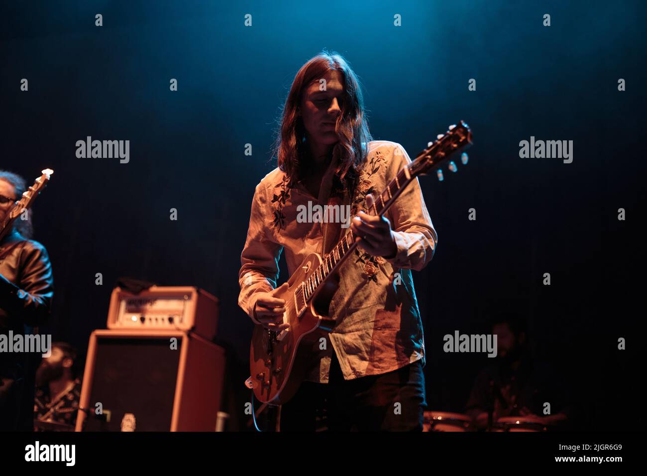 Marcus King live at O2 Apollo Manchester Uk, 29th June 2022 Stock Photo ...